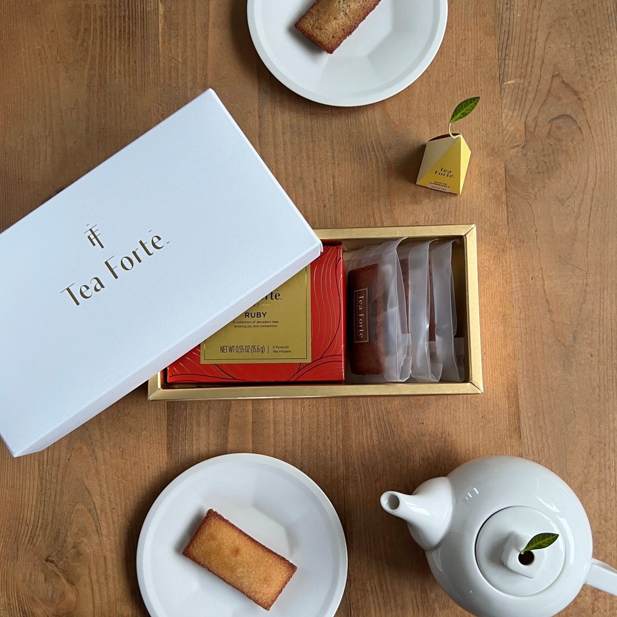 RUBY + フィナンシェ ギフトセット（リボン掛け仕様）– 紅茶ギフト専門店ティーフォルテ